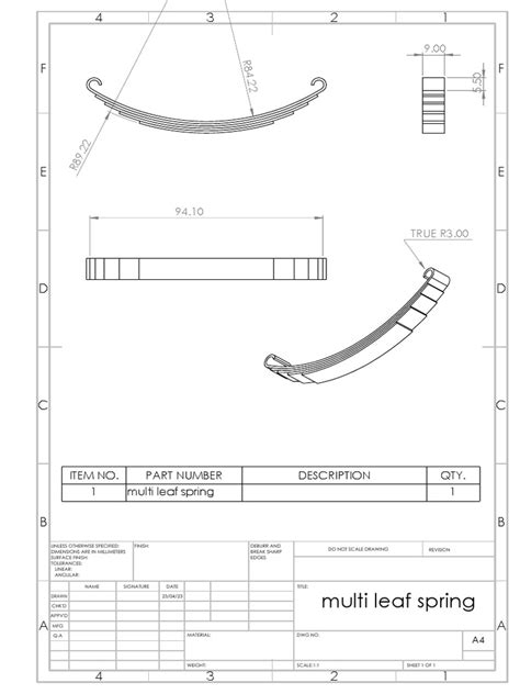 Multi Leaf Spring Pdf Pdf