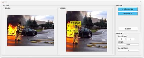 深度学习之基于matlab Faster R Cnn网络的火灾识别系统 Gui界面 索炜达 猿创