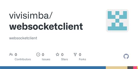 GitHub Vivisimba Websocketclient Websocketclient