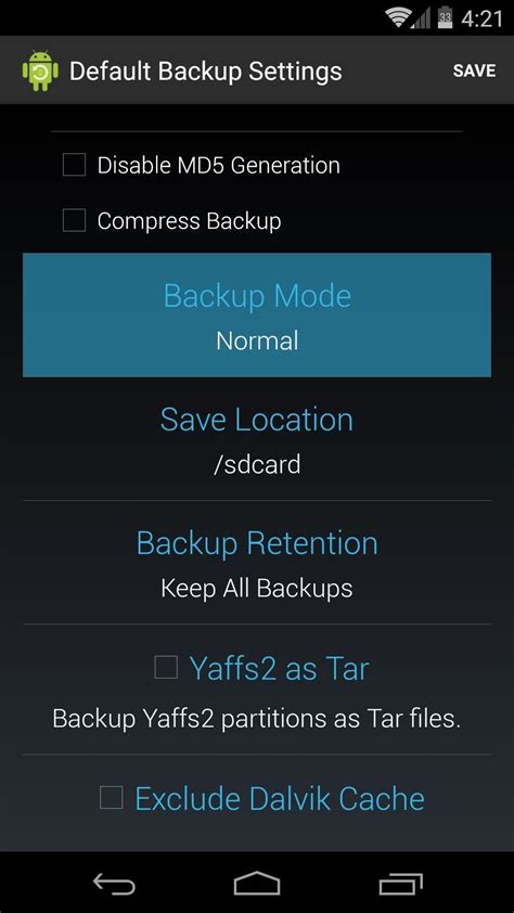 The Flat Out Easiest Way To Create A Nandroid Backup On Android Nexus