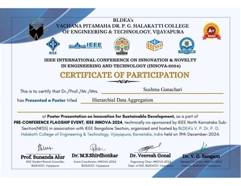 Sushma Ganachari On Linkedin Thrilled To Have Presented My Poster