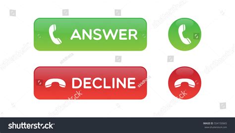 Decline Button Images Stock Photos Vectors Shutterstock