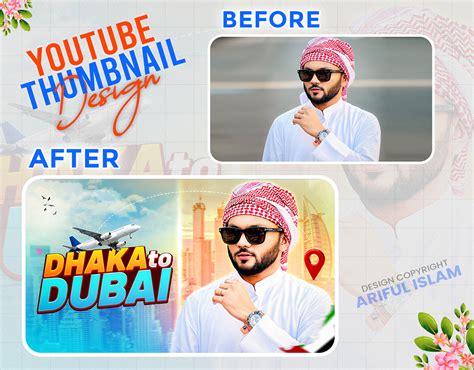 Professional Vlog Thumbnail Design Behance