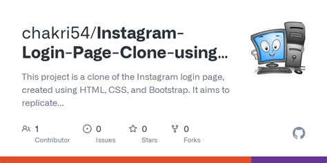 GitHub Chakri54 Instagram Login Page Clone Using HTML CSS This