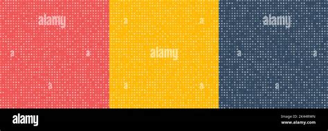 Set Of Abstract Squares Pixel Mosaic Pattern On Colorful Background And Texture Vector