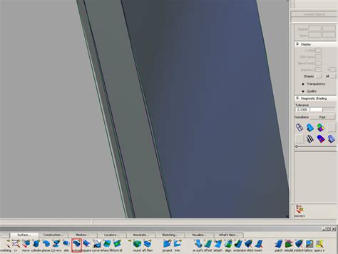 faceted surface edges problem autodesk community