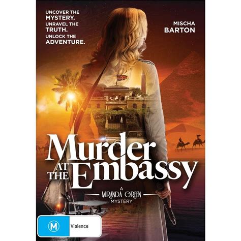 Murder At The Embassy Dvd Mischa Barton Region 4 Australia Mischa Barton
