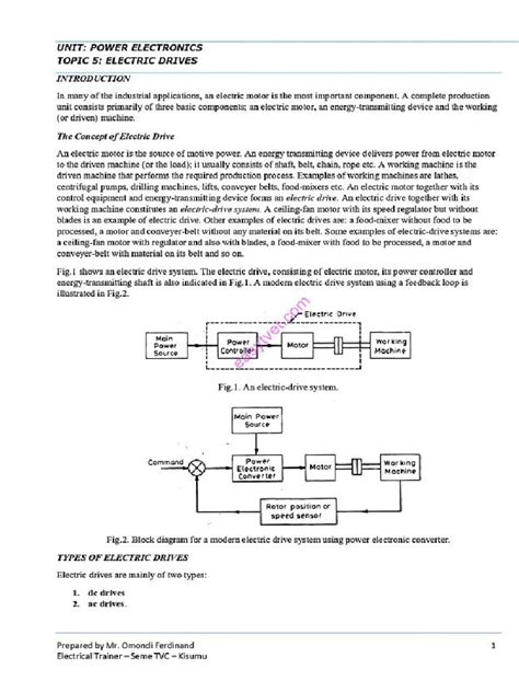 Power Electronic Notes Download Free Pdf Rectifier Direct Current