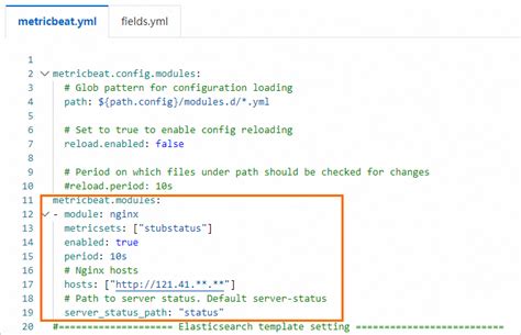 Use Metricbeat To Collect System Data And Nginx Service Data Elasticsearch Alibaba Cloud