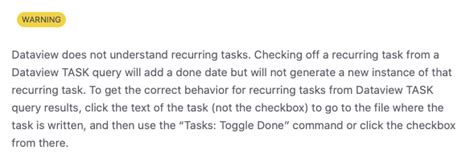 Recurring Writte Done Date After Check Doesnt Work In Obsidian