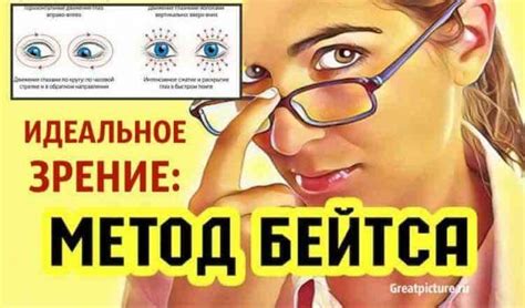 Гимнастика БЕЙТСА Идеальное зрение Улучшить зрение за 3 месяца Здоровье Гимнастика