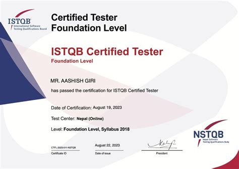 Aashish G On Linkedin Istqb Certifiedtester Softwaretesting 12 Comments