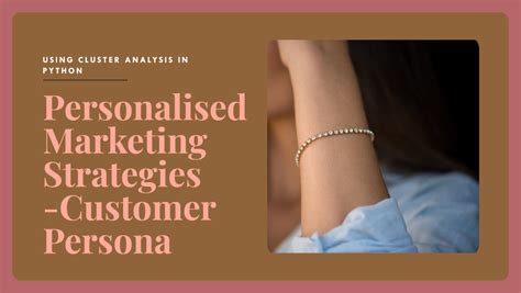 Jewellery Shopper Segmentation Cluster Analysis In Python For