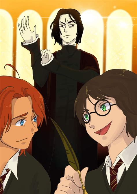 Anime Harry Potter Snape Yes Sir 💅🏼🕺 Sc Harry Potter