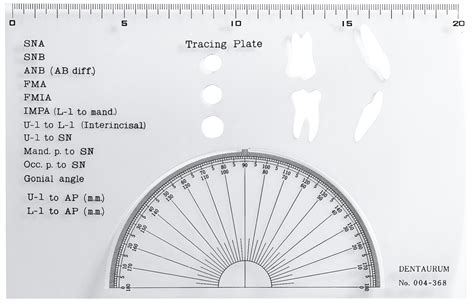 Tracing Protractor Template Standard 1 Piece 24918 Tracing Protractor Template Standard 1 Piece 24918