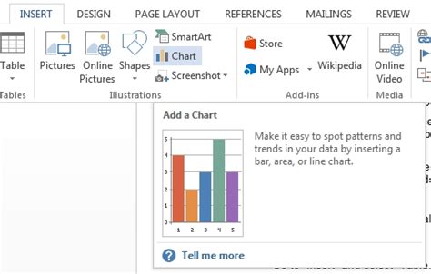 Using Tables And Charts In Microsoft Word