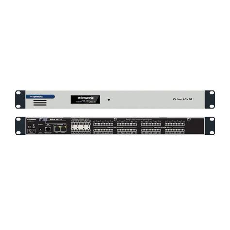 Symetrix Prism 16x16 Digital Signal Processor With Dante