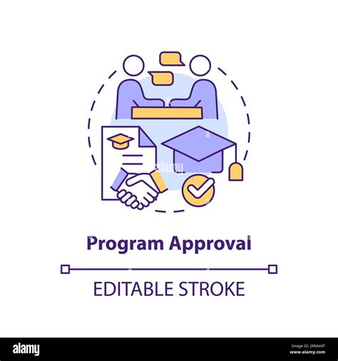 Program Approval Concept Icon Stock Vector Image And Art Alamy Program Approval Concept Icon Stock Vector Image And Art Alamy