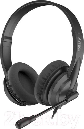 A4tech Hu 10 черныйбелый Наушники гарнитура купить в Минске Гомеле