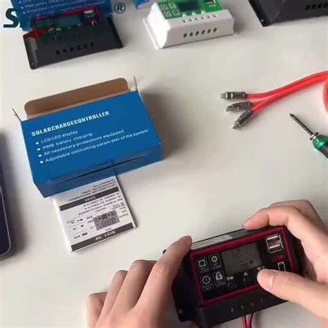 10A 20A 30A PWM Solar Charge Controller 12V 24V Automatic Solar Cells