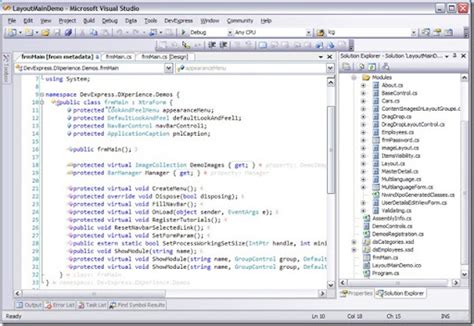 Trevor Unlocked Feedback Devexpress Layout Control Main Demo