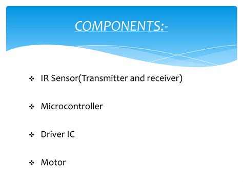 Obstacle Avoidance Robot Pptx
