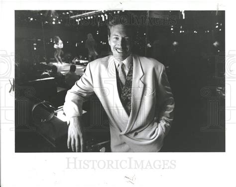 1991 Press Photo Alan Markovitz Midnight Club Owner Historic Images