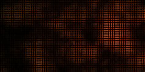 Dark Orange Vector Background With Bubbles 5855027 Vector Art At Vecteezy
