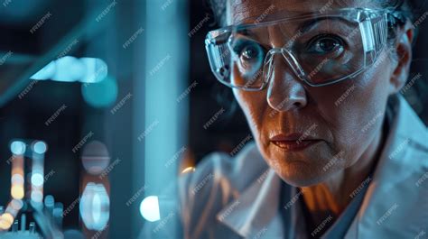 Premium Photo The Forensic Or Genetic Scientist Working Inside A Lab Analyze Evidence Aig