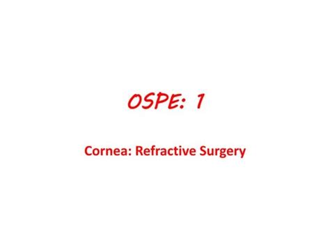Ospe Objective Structured Practical Examination Ppt