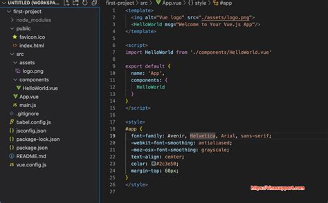hướng dẫn cài đặt môi trường vue js trên macos vinasupport