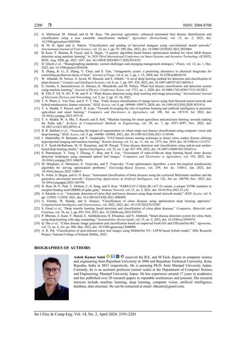 Sadcnn Orbm A Hybrid Deep Learning Model Based Citrus Disease Detection And Classification Pdf