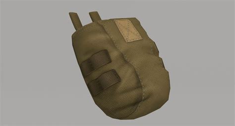 전사 폭행 시스템 대형 롤업 덤프 파우치 3d 모델 19 Obj Max Fbx Free3d