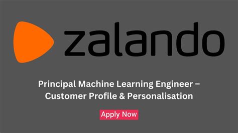 Principal Machine Learning Engineer Customer Profile And Personalisation At Zalando Germany