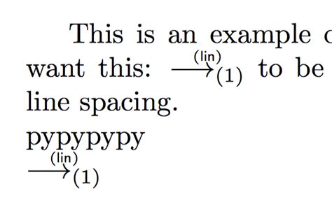 Define A Symbol With Stackrel That Works Inline Without Changing The Height Of The Line TeX