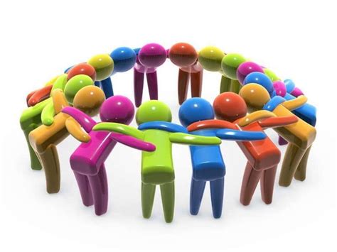 Team Huddle For Enhanced Collaboration Working Together Theme