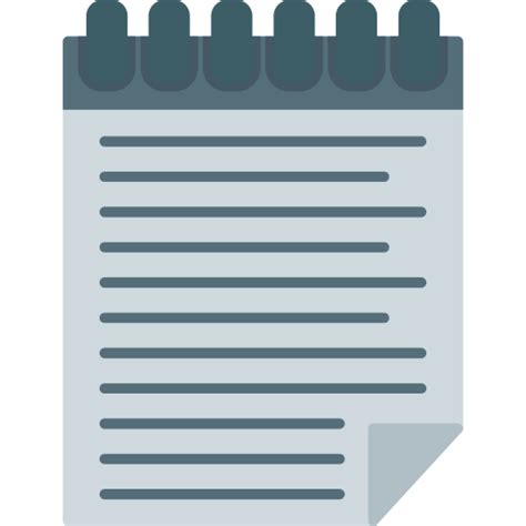 Notepad Free Interface Icons Notepad Free Interface Icons