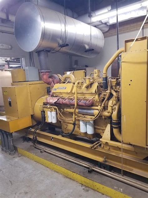 CATERPILLAR 3412 500KW STANDBY GENERATOR - Mckain Power Systems