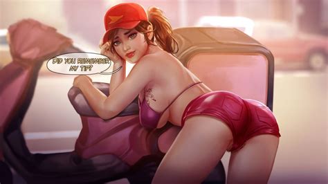 Pizza Delivery Sivir Comic Porn HD Porn Comics