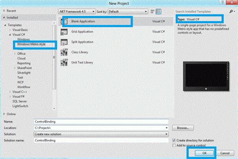Control To Control Binding In Windows Store App