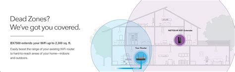 Amazon Com NETGEAR WiFi Mesh Range Extender EX Coverage Up To Sq Ft And Devices