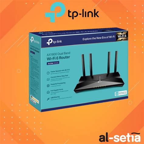 Tp Link Ax Dual Band Wi Fi Router Archer Ax Shopee Malaysia