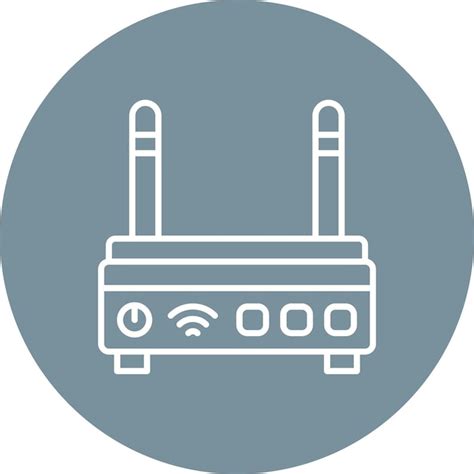 Premium Vector Wifi Router Icon