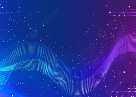 Purple And Blue Abstract Background With Tech Lines Abstract