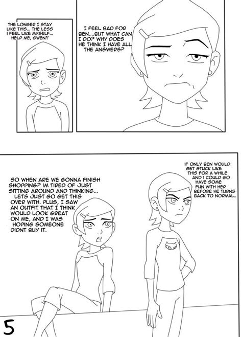 Ben Turned Into Gwen Page 5 By Munsami On Deviantart