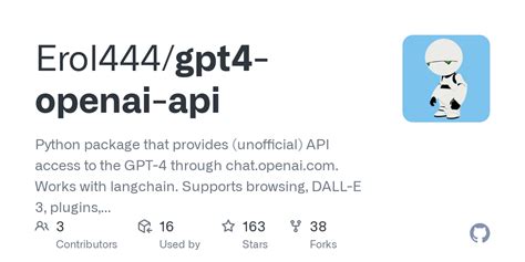 Issues · Erol444gpt4 Openai Api · Github