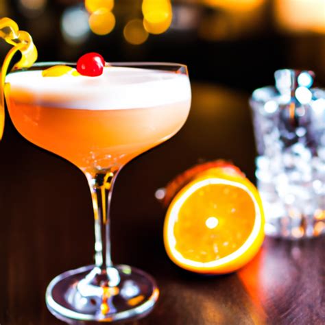 Tequila Sunrise Classic Cocktail With A Beautiful Gradient Of Colors