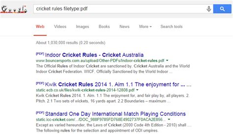 Google Search For Specific Filetype Or An Extension Shambhar