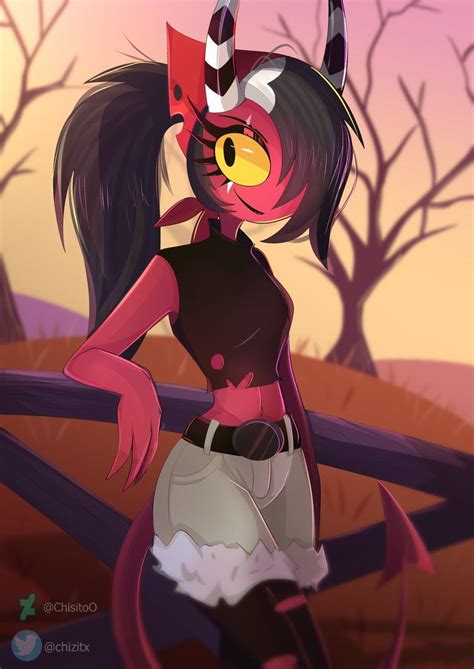 Helluva Boss Sally May Magical Girl Outfit Sallie Mae Character Art