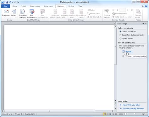 Using Mail Merge With Salesforce SharePoint Or Google Contacts